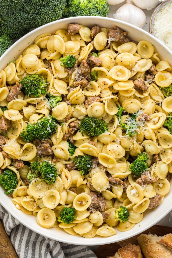 Italian Sausage and Broccoli Pasta - Risa's Family Kitchen