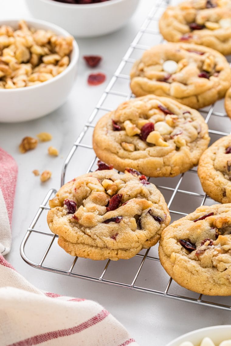 Cranberry and Walnut Cookies - Risa's Family Kitchen