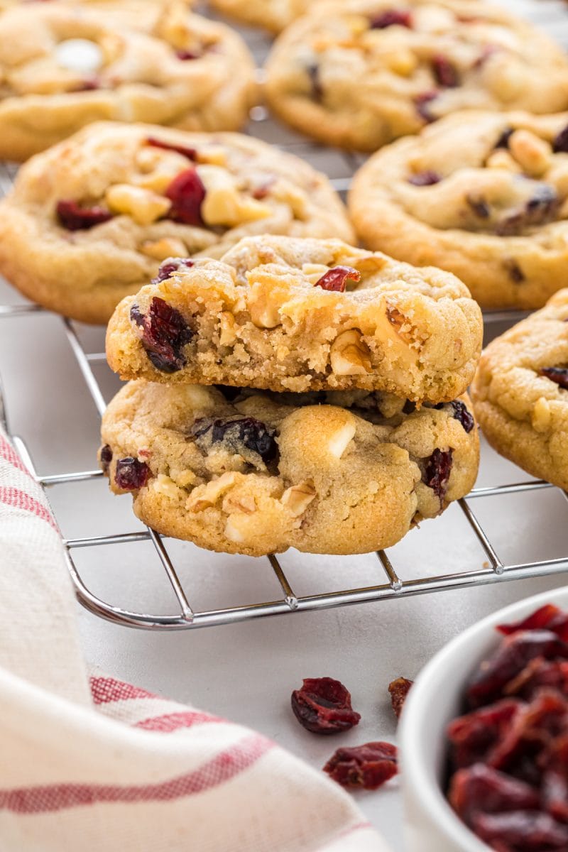 Cranberry and Walnut Cookies - Risa's Family Kitchen