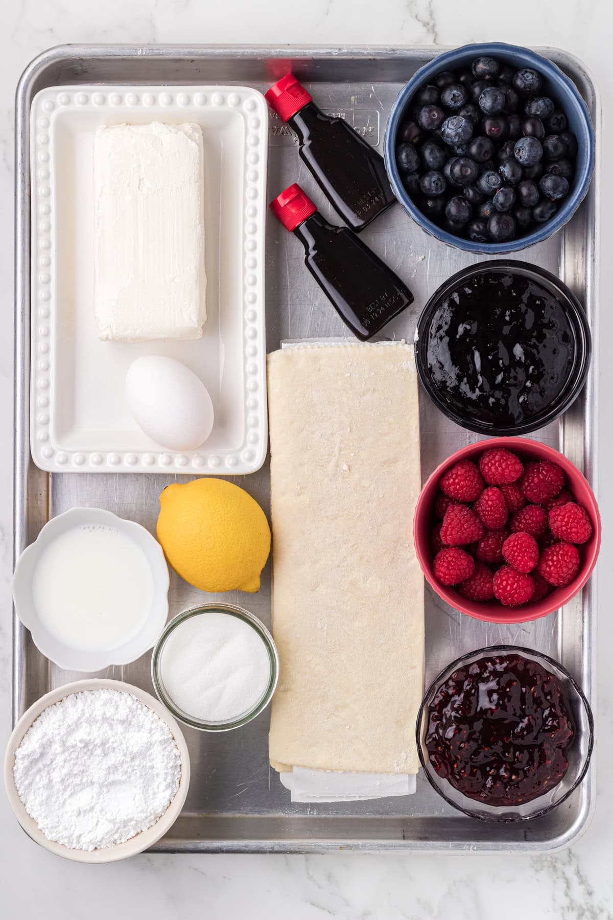 Cream Cheese Puff Pastry Danish - Risa's Family Kitchen