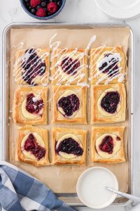 Cream Cheese Puff Pastry Danish - Risa's Family Kitchen