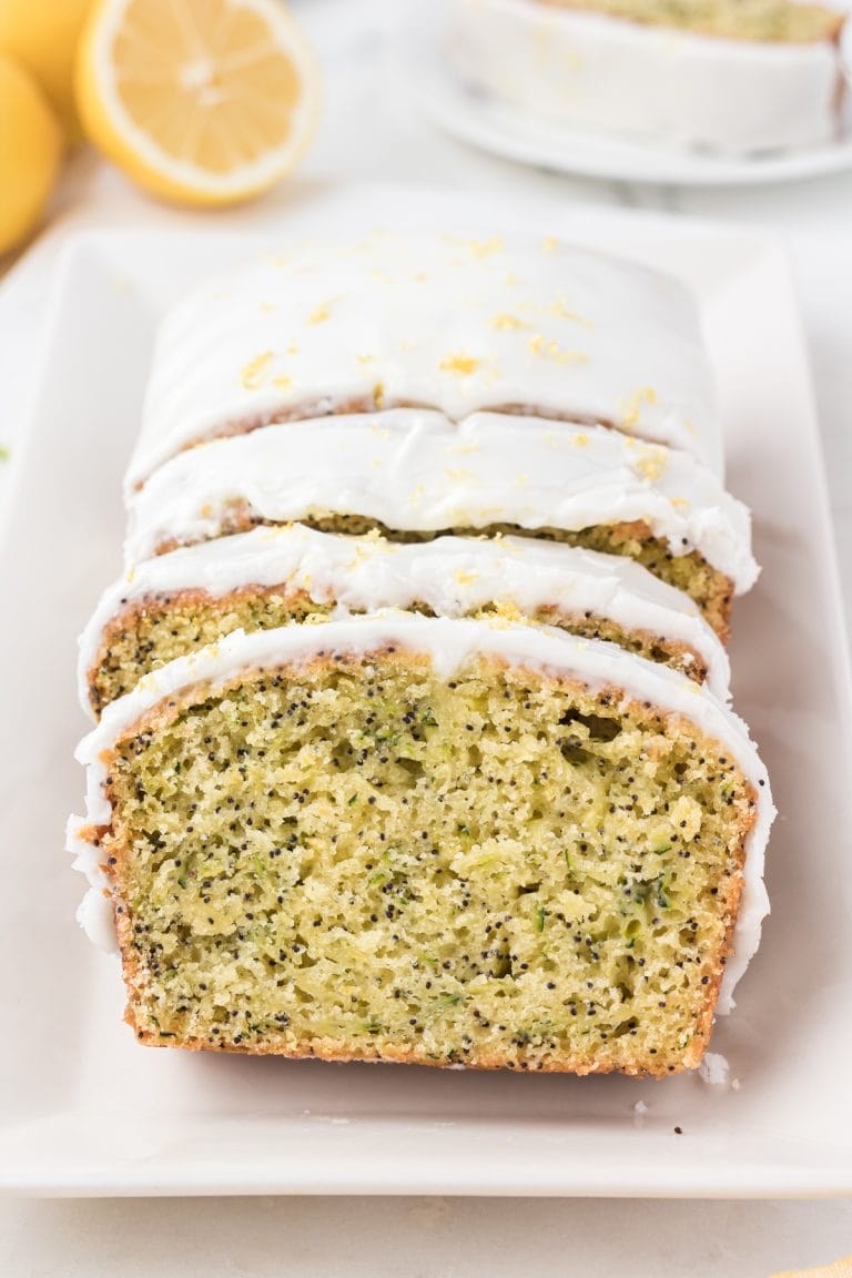 Lemon Zucchini Poppy Seed Bread - Risa's Family Kitchen