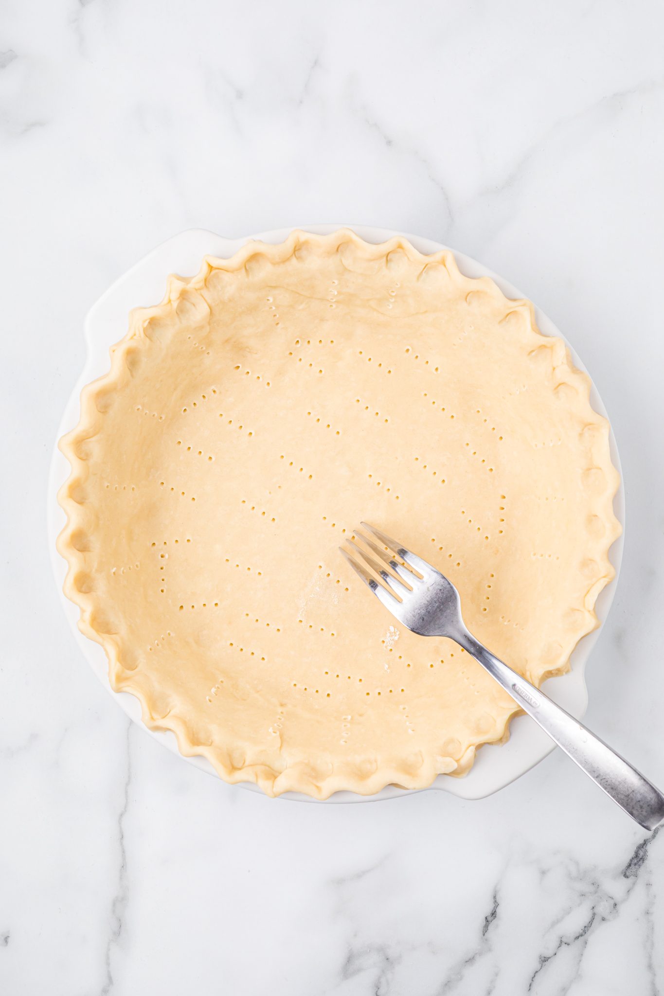 Pie Crust Using a Food Processor - Risa's Family Kitchen
