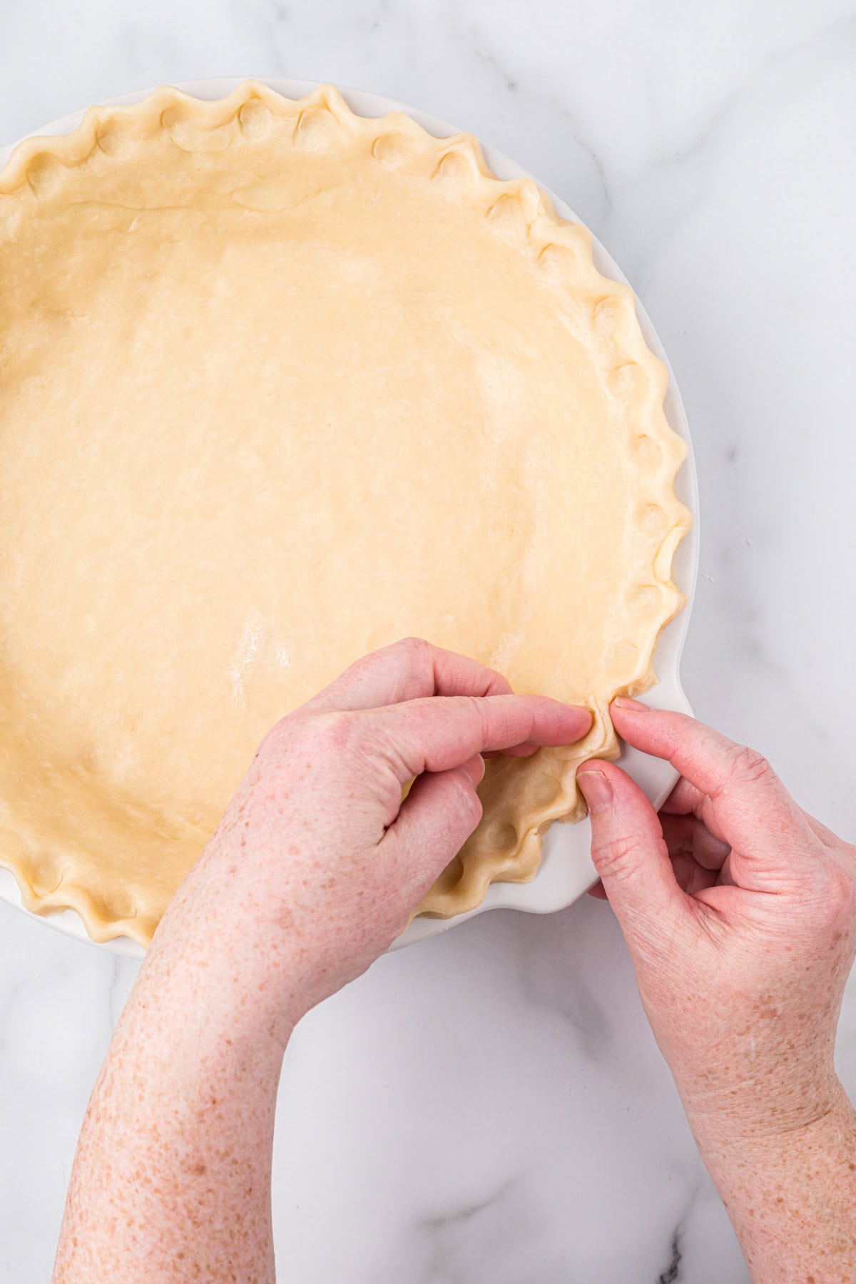 Pie Crust Using a Food Processor - Risa's Family Kitchen
