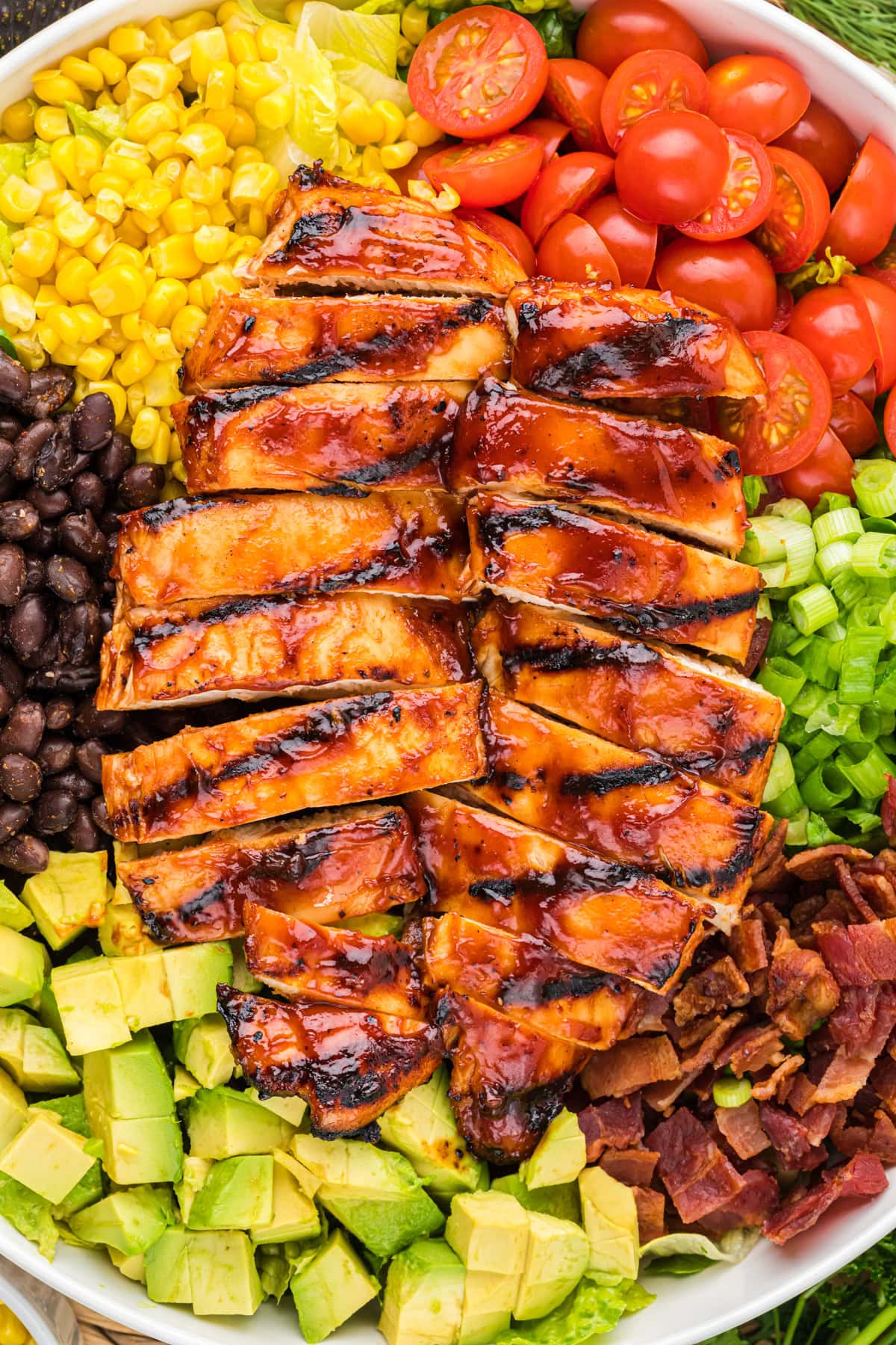 Barbecue Ranch Chicken Salad - Risa's Family Kitchen