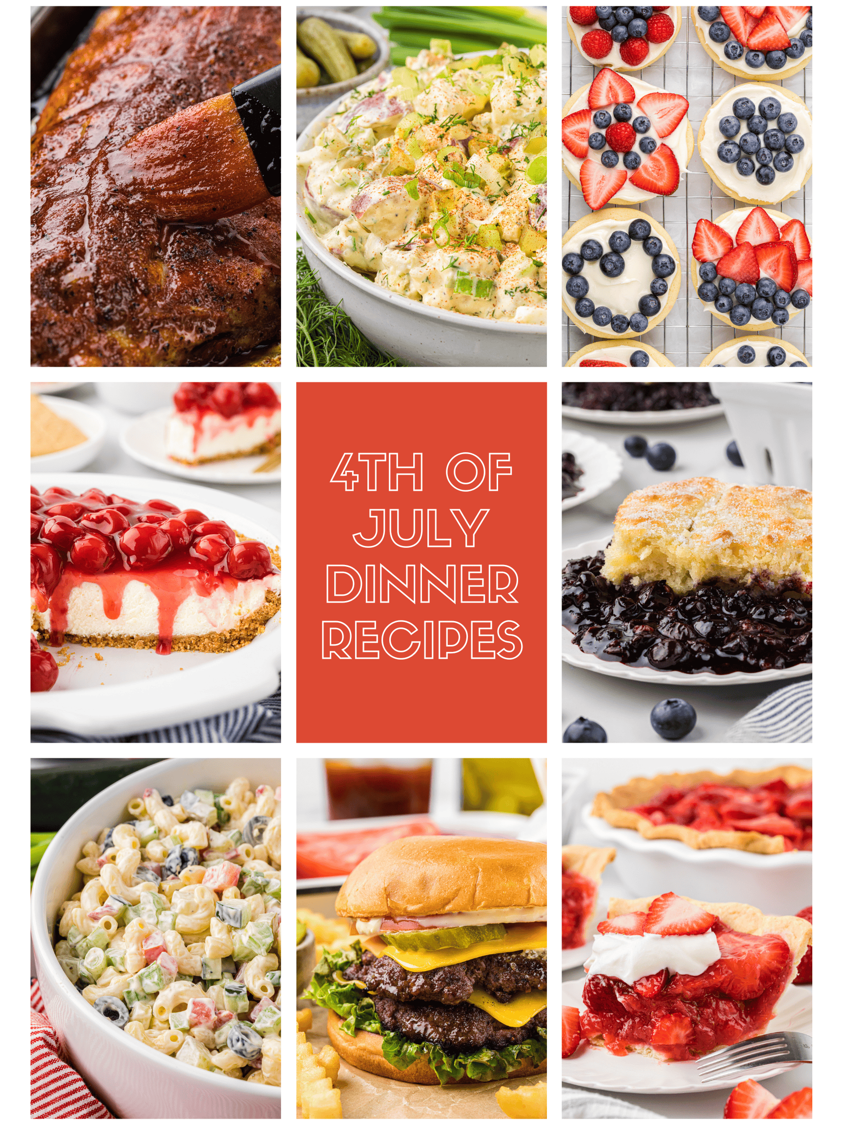 4th of July Dinner Recipes - Risa's Family Kitchen