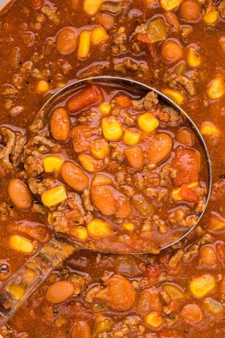 Chili Recipe with Corn - Risa's Family Kitchen