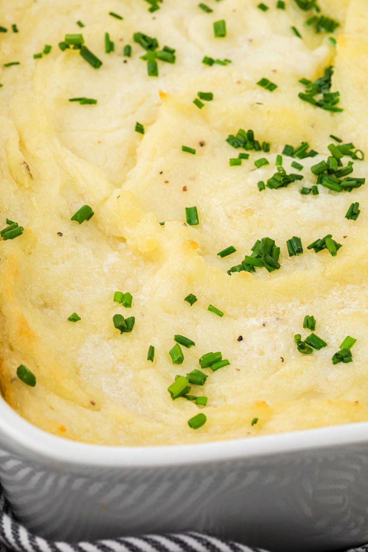 Baked Mashed Potatoes with Cream Cheese - Risa's Family Kitchen