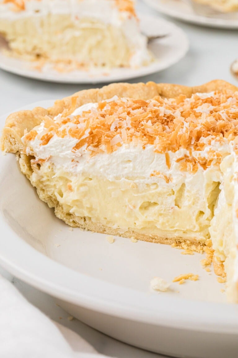 Coconut Cream Pie with Coconut Milk - Risa's Family Kitchen
